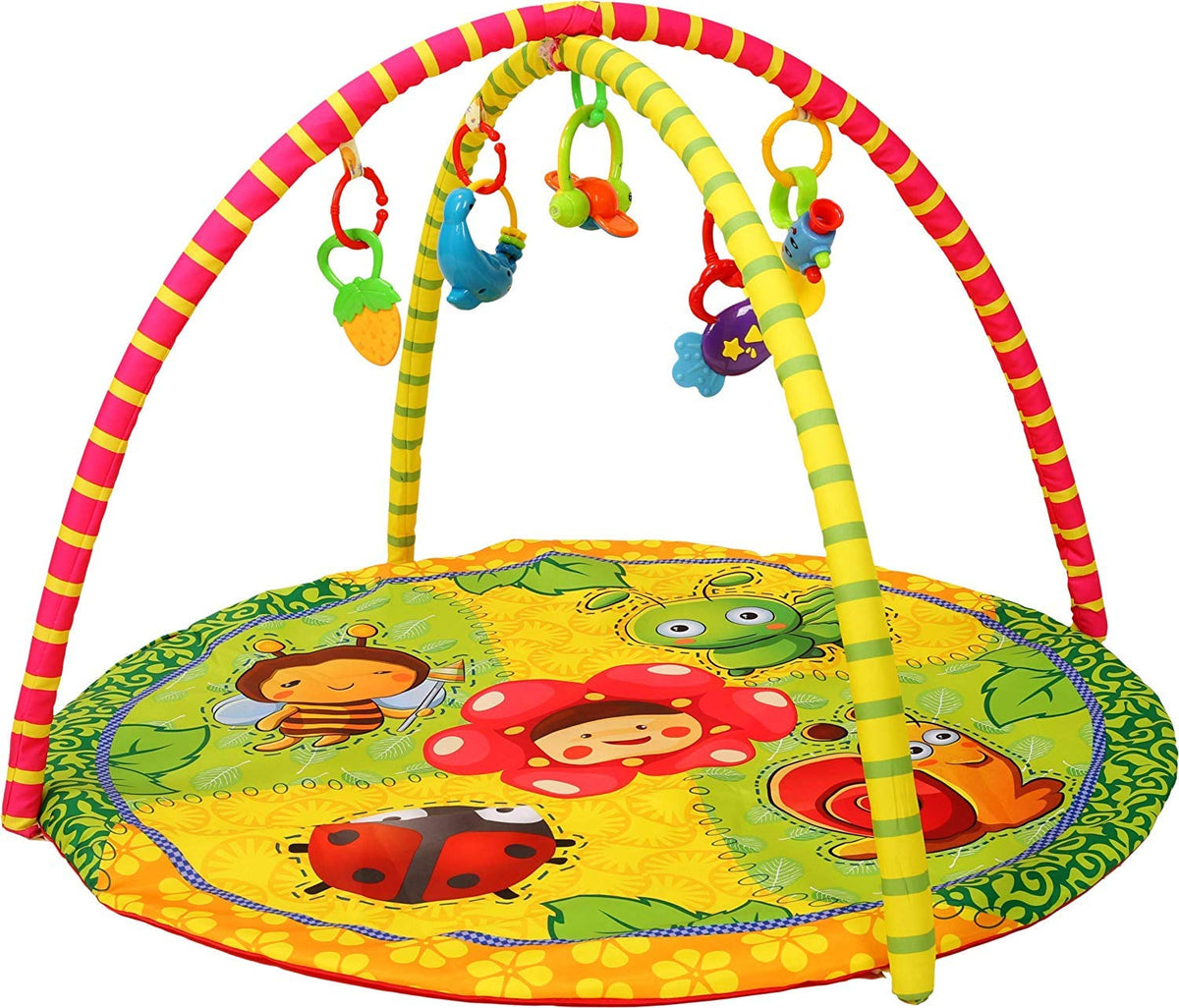 Toyshine Babys Playmat Gym With Toys Baby Gym Made Of Non Toxic Soft toyshine-babys-playmat-gym-with-toys-baby-gym-made-of-non-toxic-soft