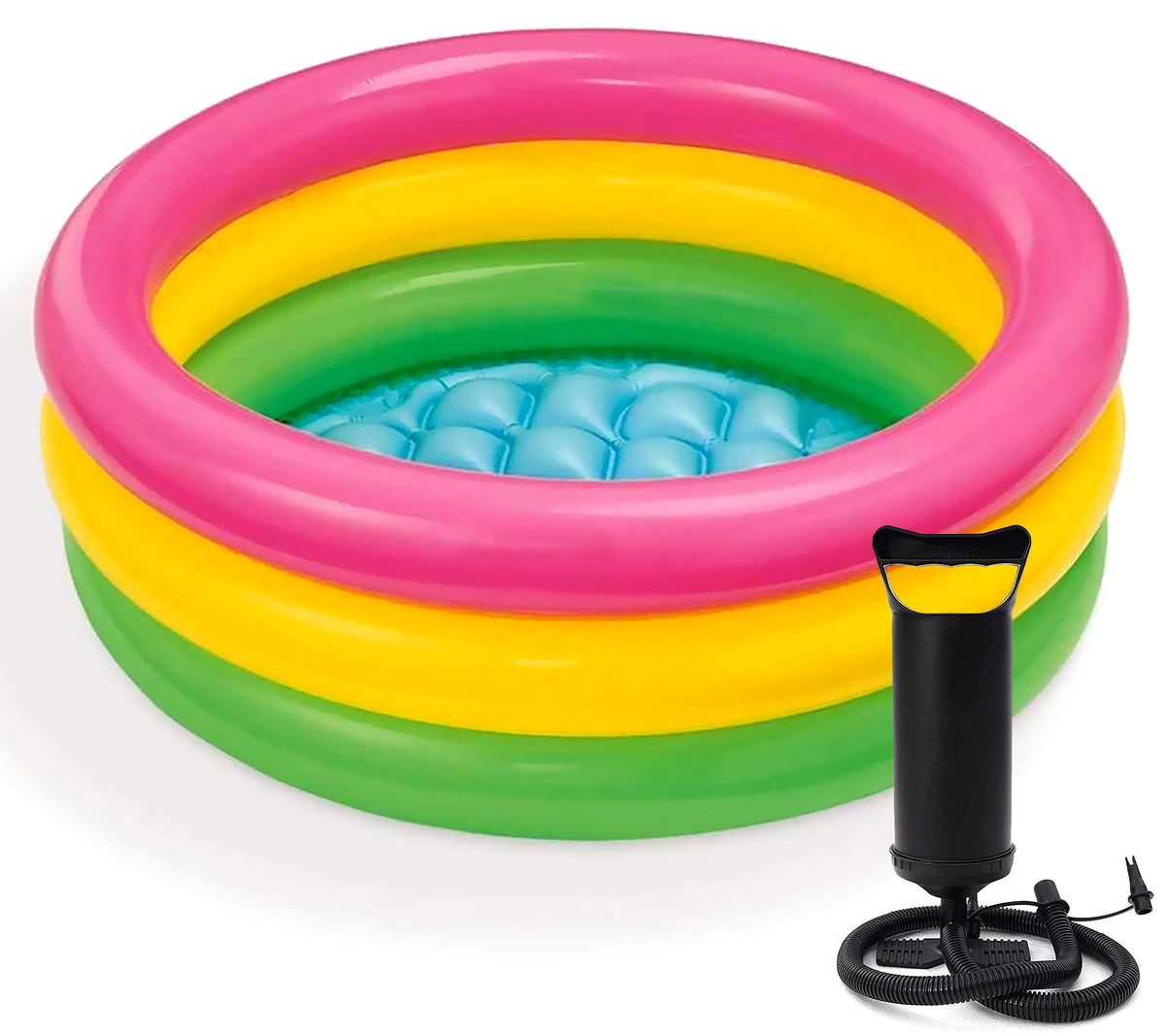 Toyshine 2 feet Baby Pool Bath Tub with 12 Inch Air Hammer Inflation P