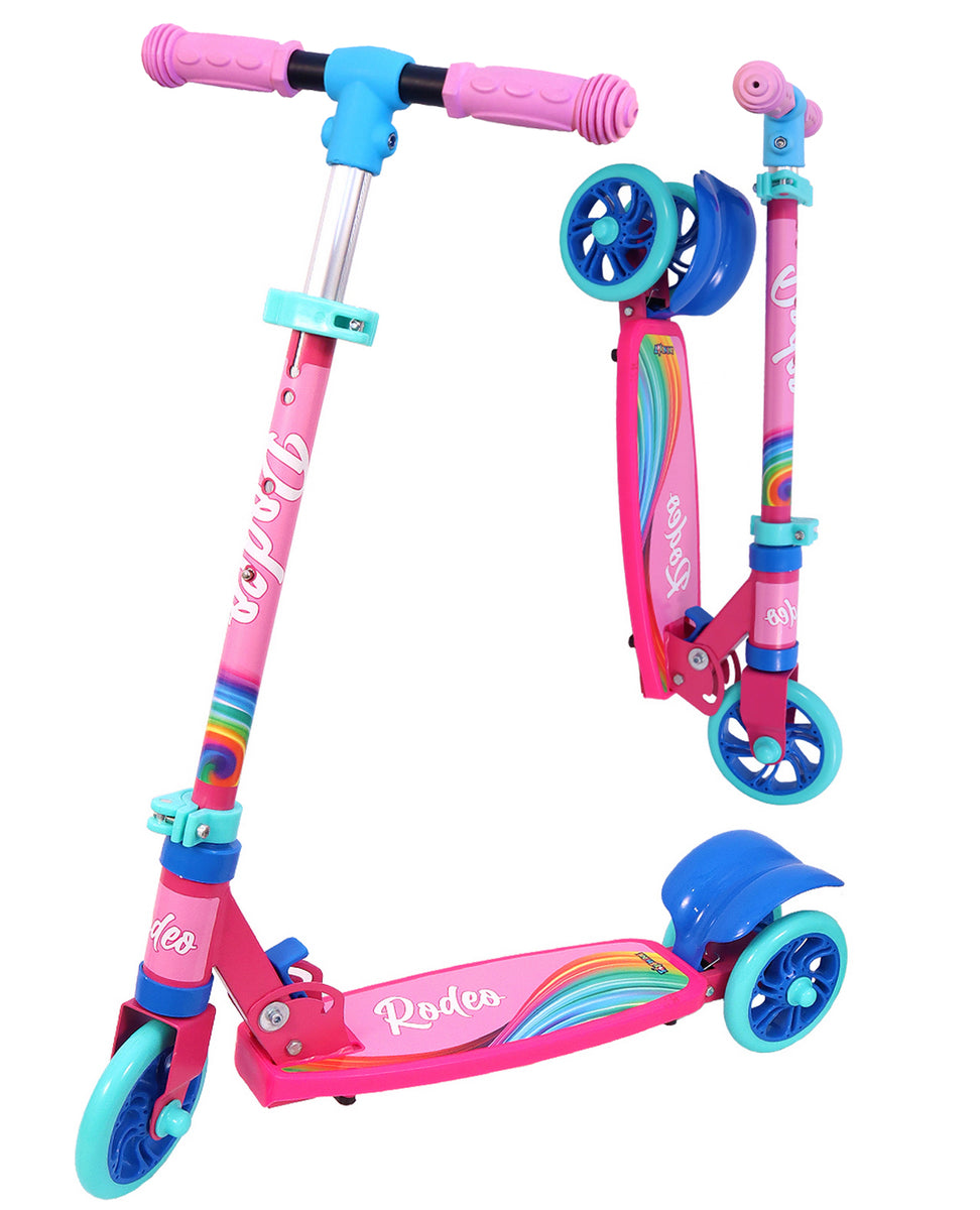 Toyshine Rodeo Runner Scooter for Kids with Anti Slip ABS Base and Alu