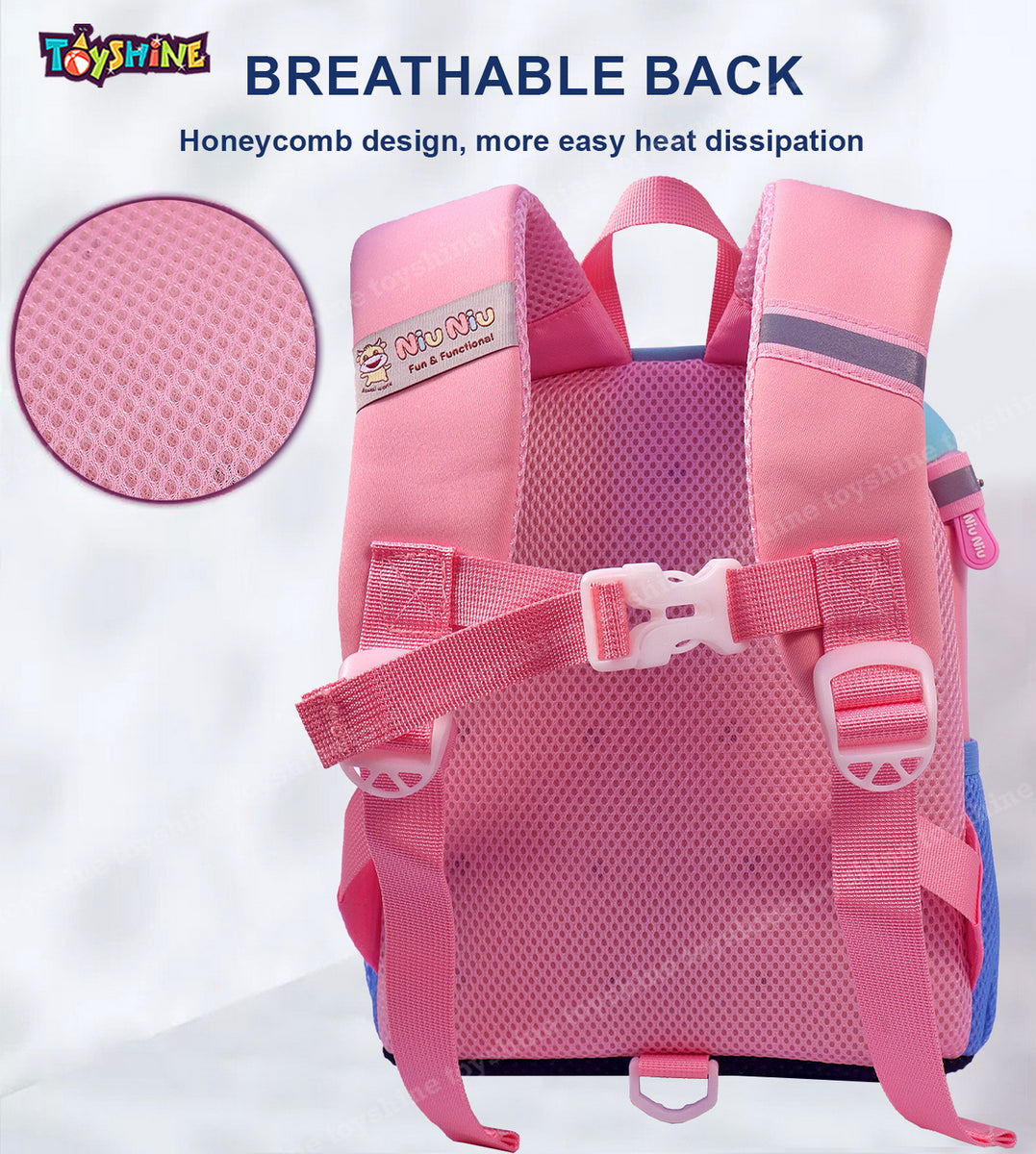Toyshine My Cutesy Rabbit Backpacks for Kids Girls Boys Cute Toddler B