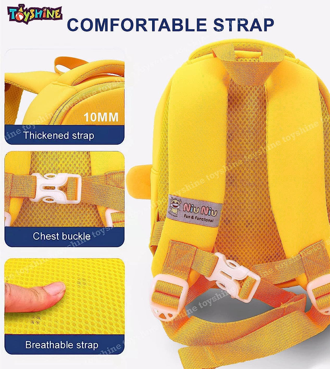 Toyshine Cattle Sheep Backpacks for Kids Girls Boys Cute Toddler Backp